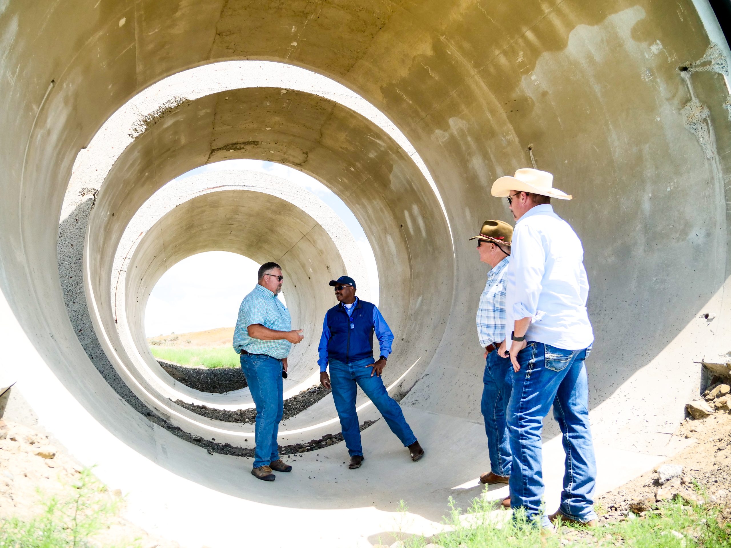 NRCS Chief Tours Odessa Groundwater Replacement Program Watershed
