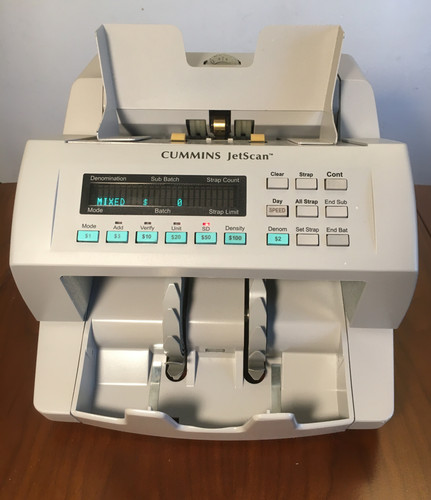 Cummins JetScan model 4065 Currency Counter / Scanner w/ Counterfeit ...
