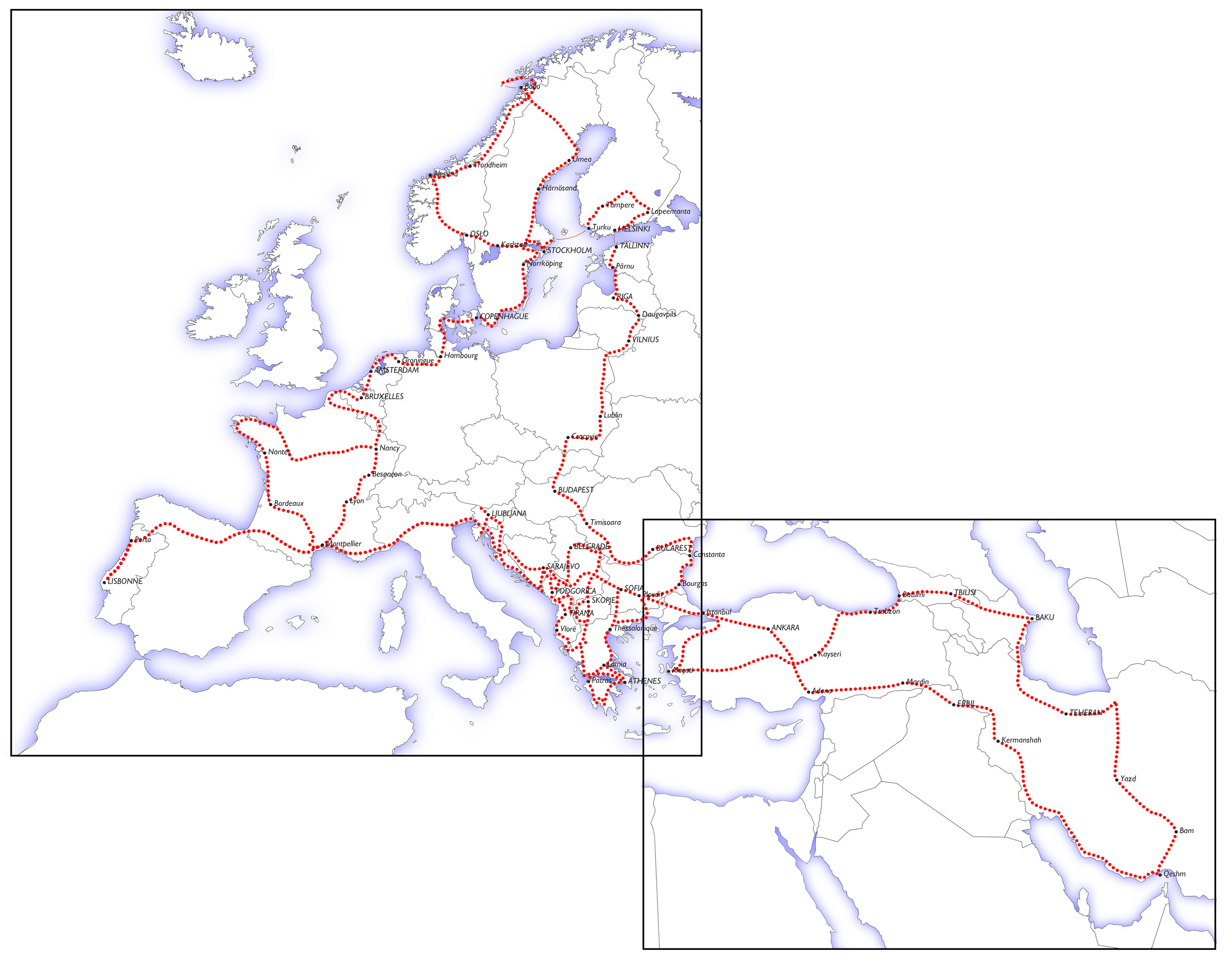 Travelogue | Alexandre Hubert