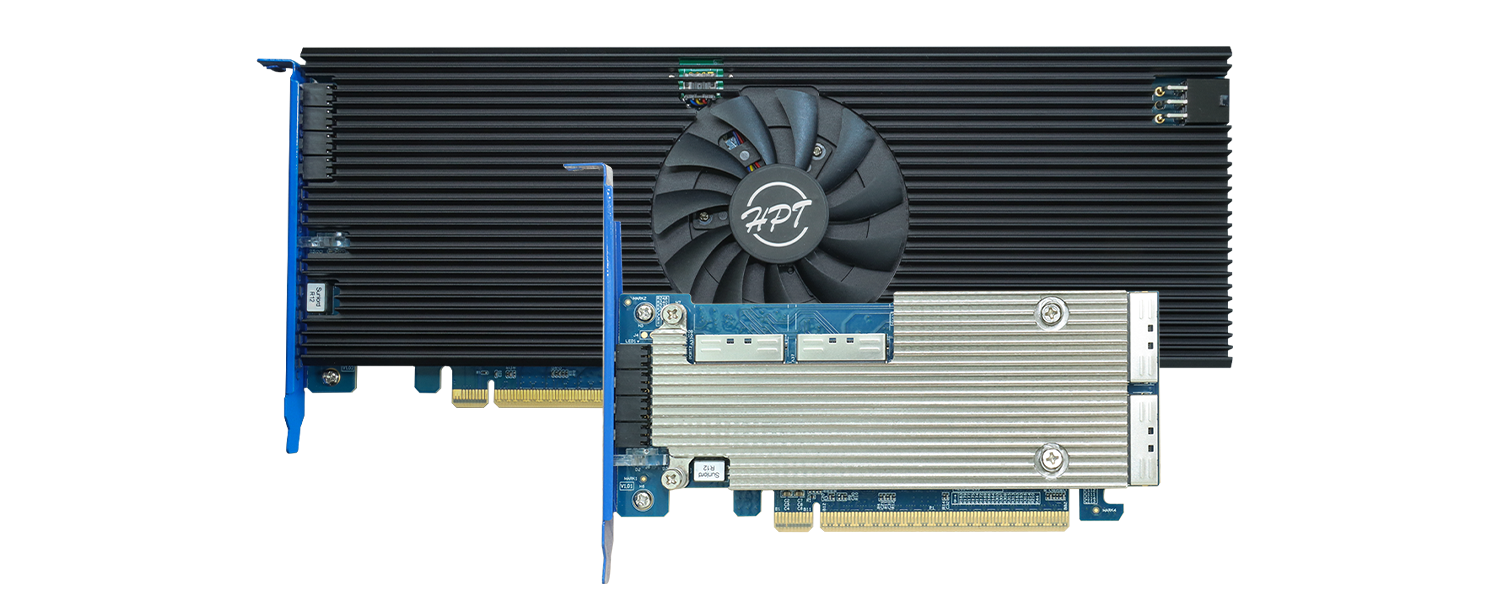 HighPoint Launches PCIe Gen5 NVMe Switch & RAID AICs/Adapters