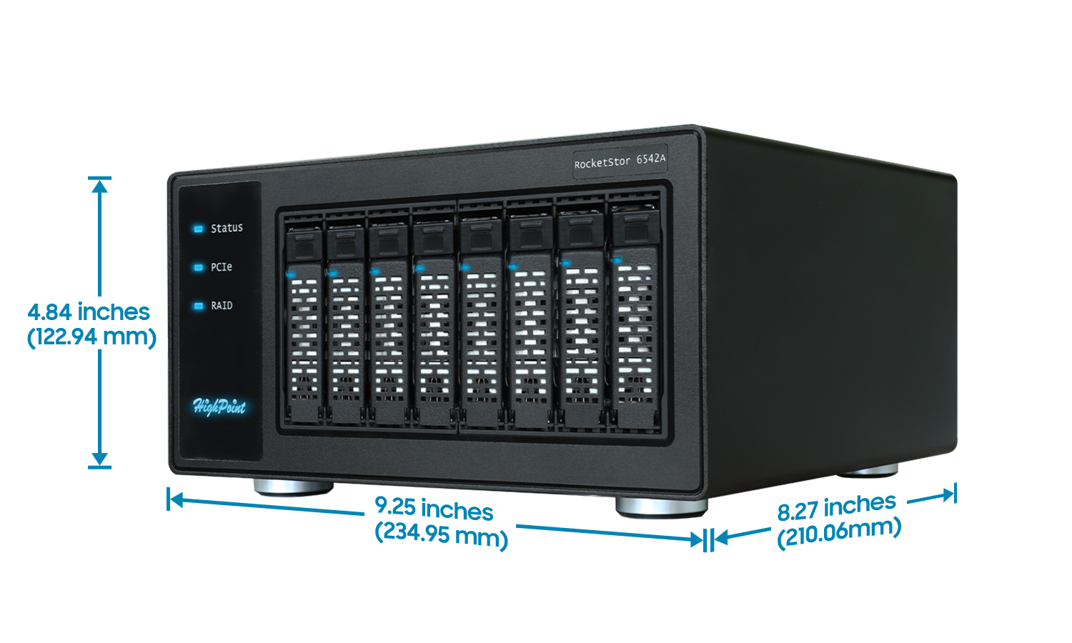 HighPoint Unveils RocketAIC 6542AWW: First Compact RAID Storage with ...