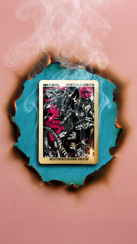 Toyko Kaiju Rendition Collectable Card | Lsdcollection
