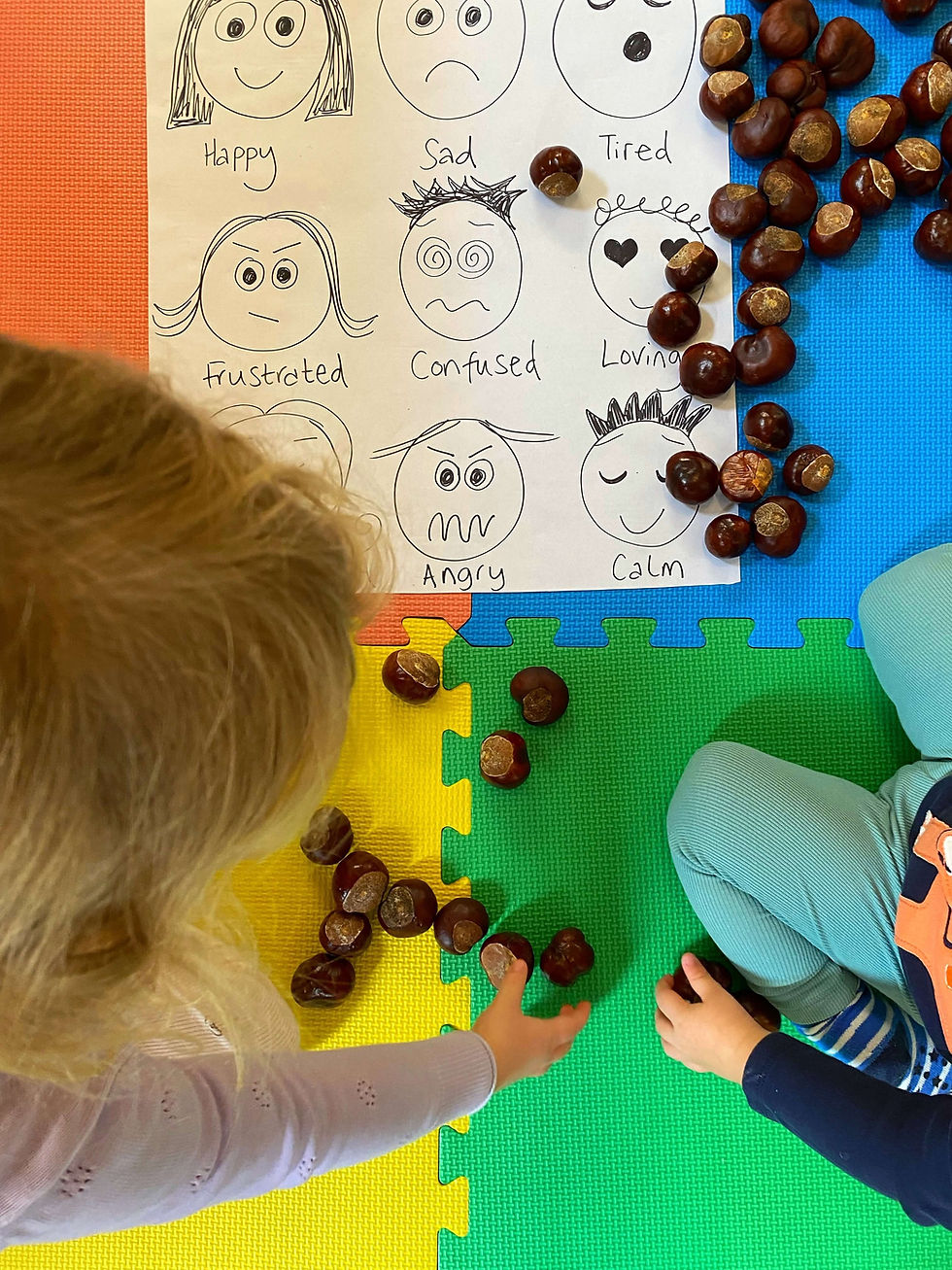 AUTUMN CONKER ACTIVITIES FOR KIDS