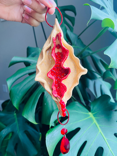 'Beauty in Her Blood' Yoni Sculpture | Sacred Womb