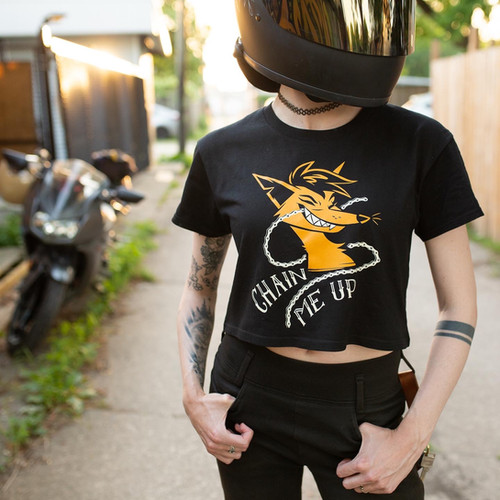 CHAIN ME UP Unisex Crop Top | The Art Of Nicole