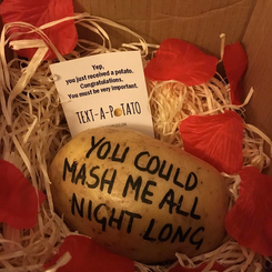 TEXT A POTATO - Examples