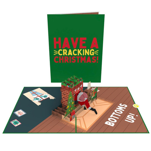Cracking Christmas Pop Up Card | Unhinged Gifts