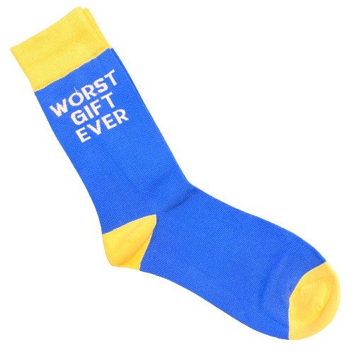 WORST GIFT EVER SOCKS | textapotato