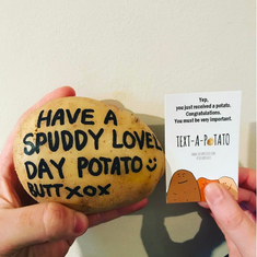 TEXT A POTATO - Examples