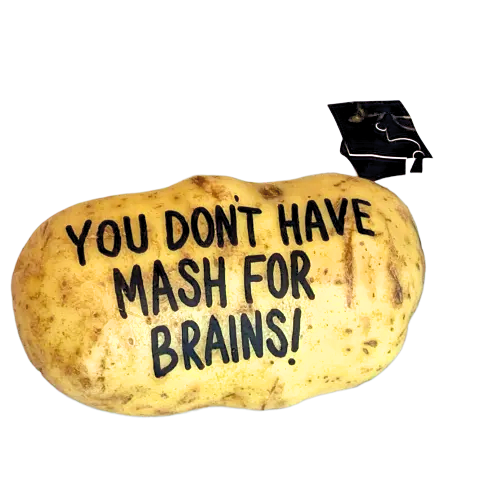 GRADUATION POTATO | textapotato