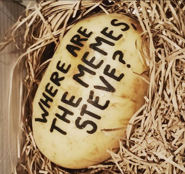 TEXT A POTATO - Examples