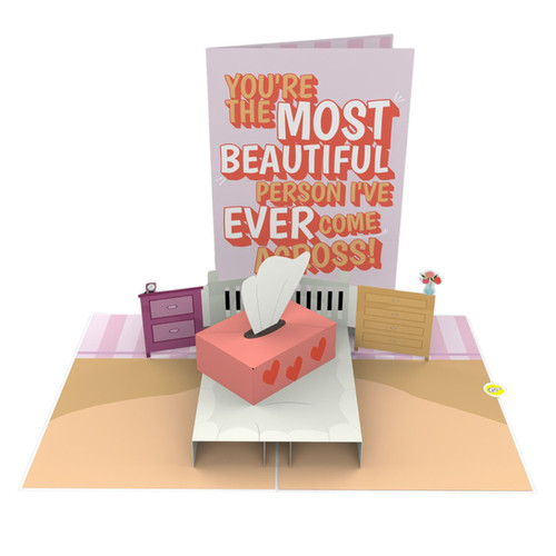 Tissue Box Pop Up Card | Unhinged Gifts