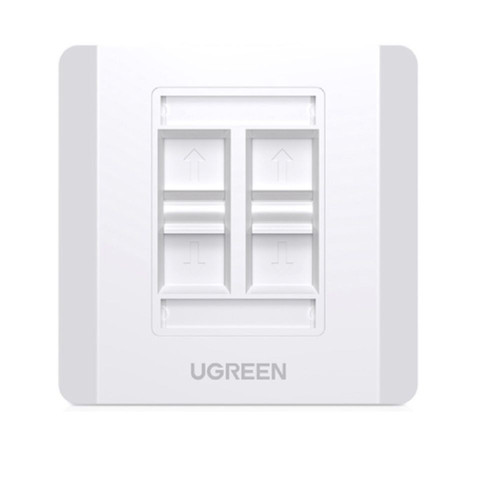 UGREEN Quadruple-Port Wall Plate 1 pc NW144
