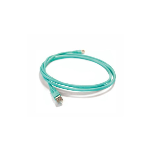3M / corning Patch Cord CAT6A 1 m TURQUOISE - Plastic jack