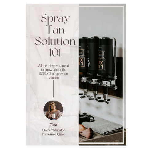 Spray Tan Solution 101 | Impressive Glow