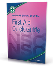 NSC FIRST AID QUICK GUIDE PK OF 10 | Media Woodlands, LLC