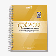CPT 2022 Professional Edition (CPT / Current Procedural Terminology ...