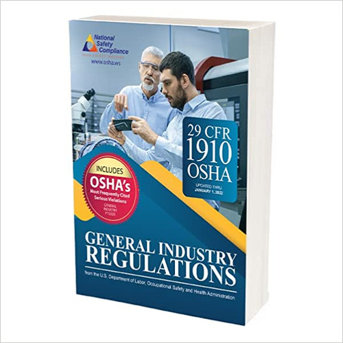 1910 OSHA General Industry Regulations (2022 Edition) | Media Woodlands ...