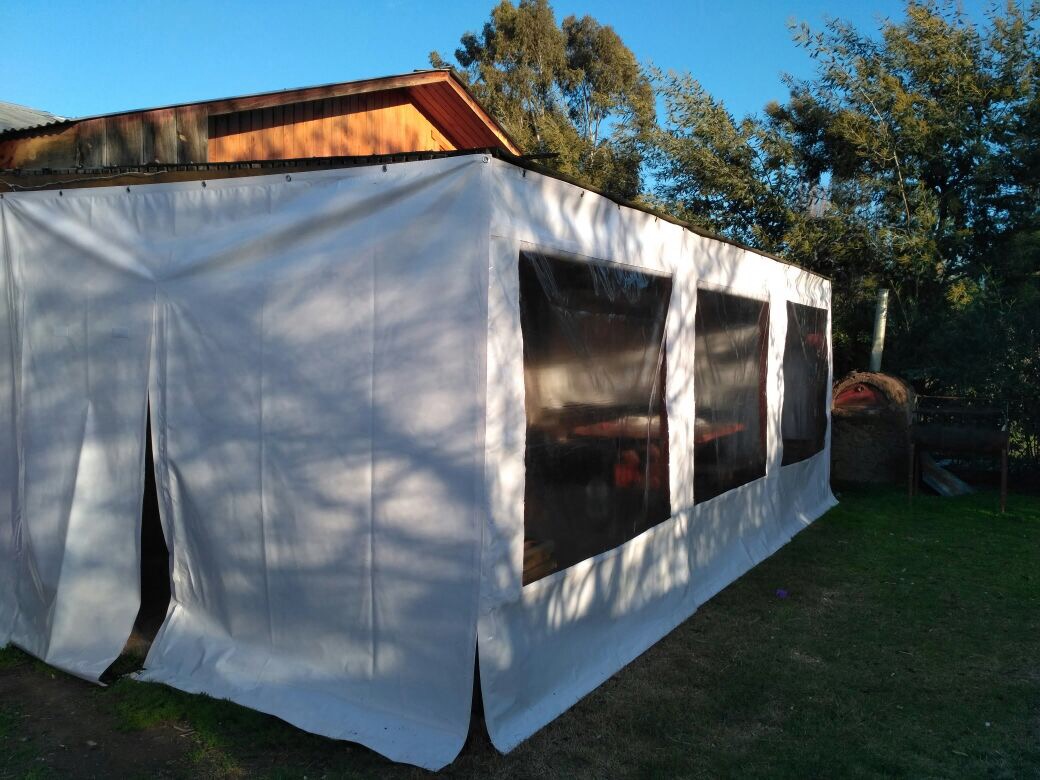 Cierres de terrazas | Santiago, Chile | Tela PVC