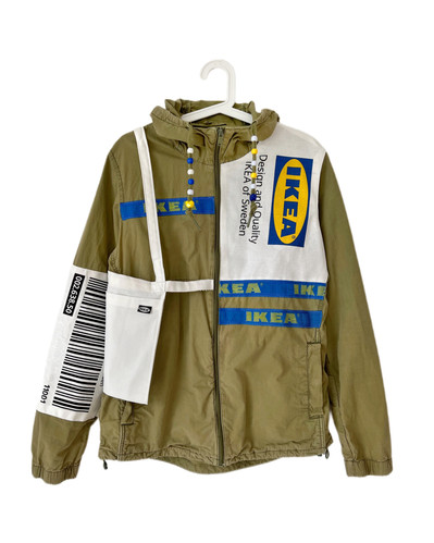 Reworked IKEA Tote Bag Jacket | by DIANA RIKASARI