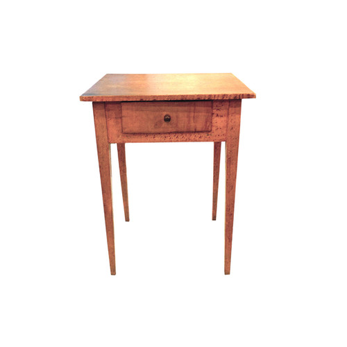 One Drawer Painted Hepplewhite Work Table | Sylvia Antiques