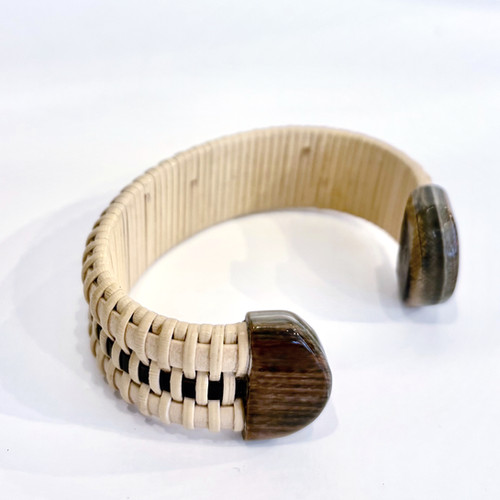 3/4" Nantucket Bracelet by Caitlin Parsons with baleen stave and ...