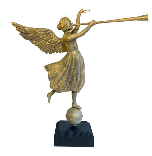 "Fame" Angel Weathervane Sculpture by Will Kautz | Fourwindscraftguild