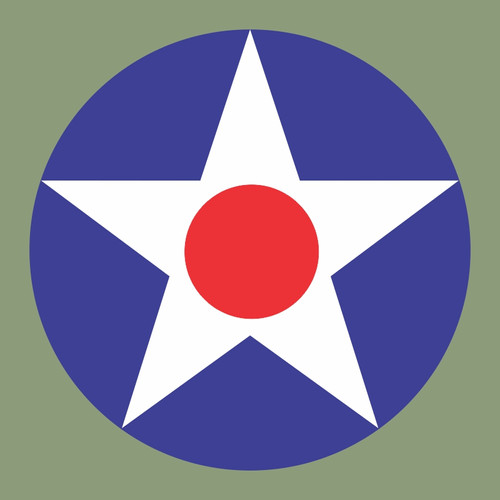 USAAF Star Pre May '42 - Paint Mask | Mil Vehicle Stencils