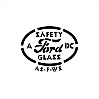 GPW - Windshield Glass Stencil Kit | Mil Vehicle Stencils