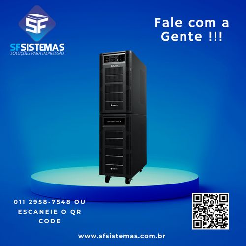 Nobreak Due PRO – Torre 10 KVA | SF Sistemas