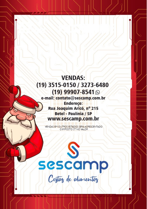 Catálogo de Natal 2022 | Sescamp Cestas