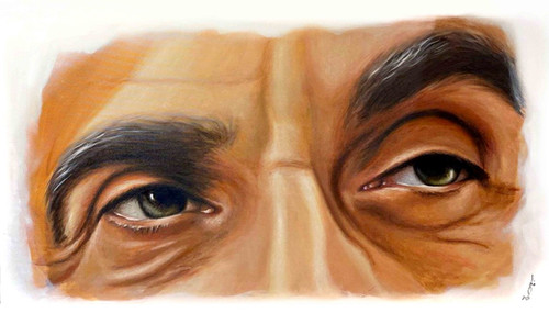 UAE people in Zayed eye | Faris Art