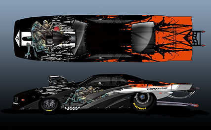 Predesigned Race Car Wraps | Coastalgraphicsva