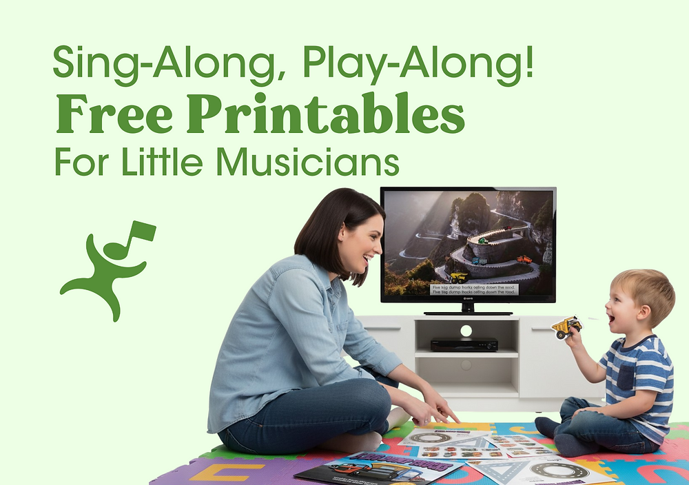 Sing-Along, Play-Along! Free Printables for Little Musicians