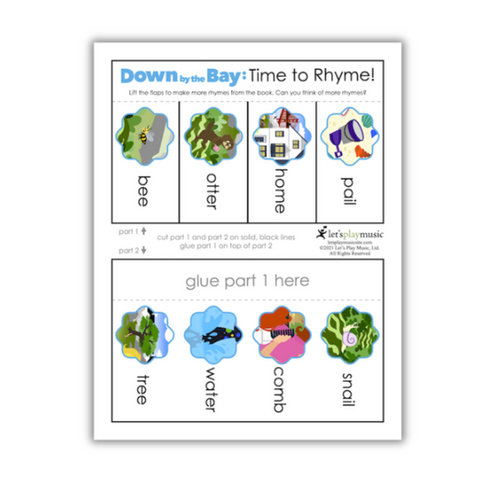 Down by the Bay Activity | Lets Play Music