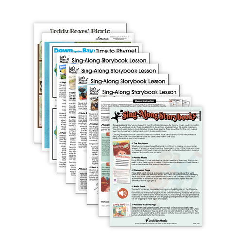 Sing Along Storybook Lesson Plans - Let's Play Music, Easy Music ...