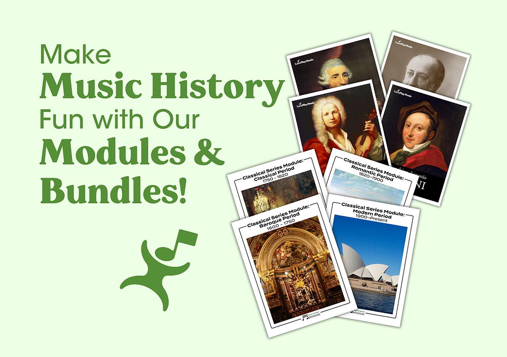Music History Lessons for Kids: Fun Modules and Composer Bundles