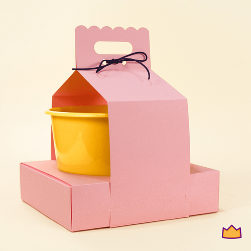 Kit cine big flô | 1 balde de pipoca 1,5 lt | Pomposa Studio