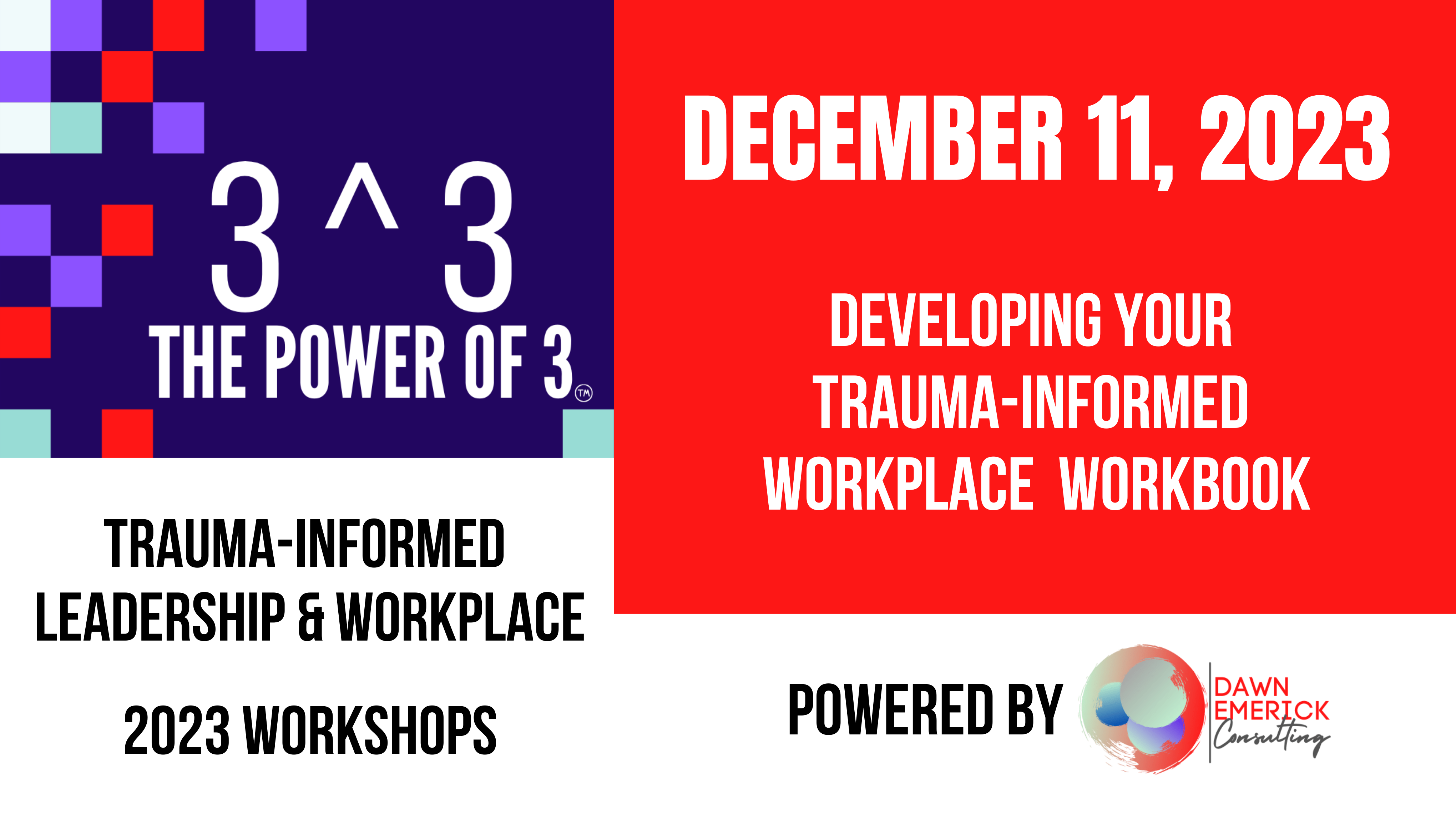 Developing Your Trauma Informed Workplace Work Plan | Dawn E Consulting