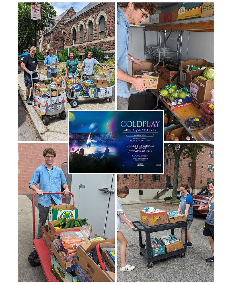 Feeding Boston One Concert at a Time: Coldplay x Musically Fed