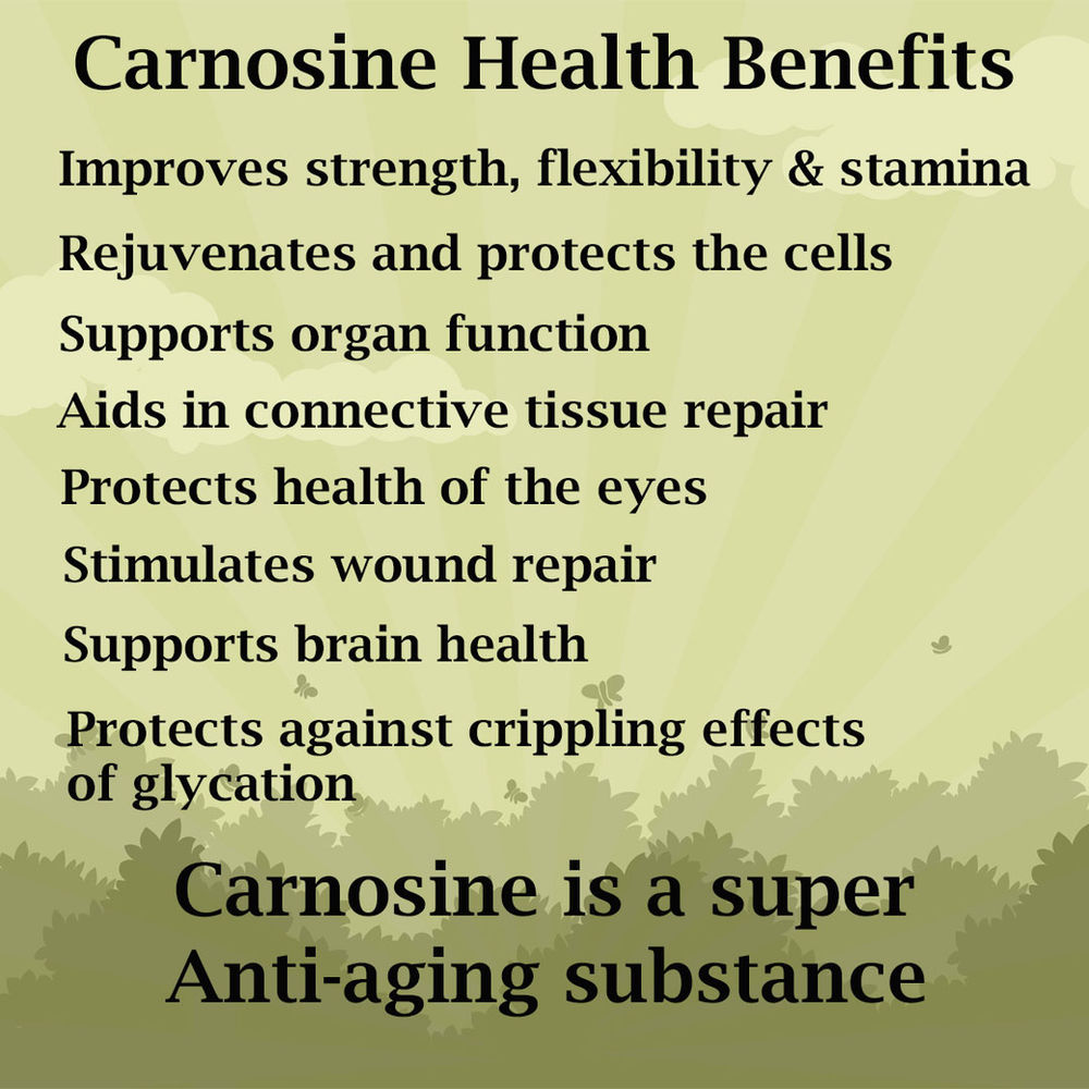 Carnosine - a super anti-aging substance