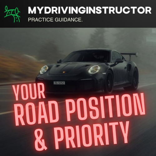 Some extra Driving Lesson Help with Road Position & Right of Way
