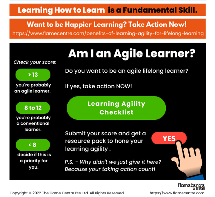 Learning Agility for Lifelong Learning | Infographic