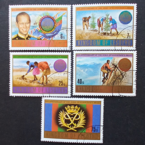 Lesotho - 1981 Duke of Edinburgh Award Scheme - Full Set of Singles ...