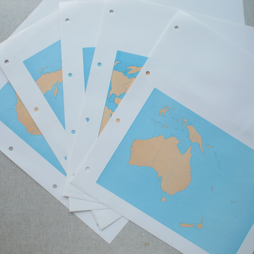 Illustration Pages for Blank Stamp Album Pages with Glassine Protective ...