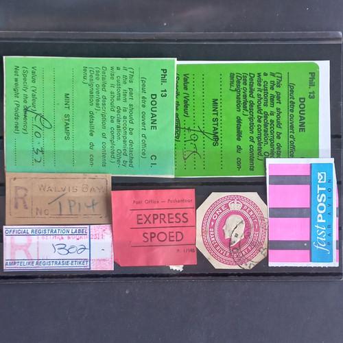Postal ephemera - Labels used on envelopes | Wizozzy Stamps