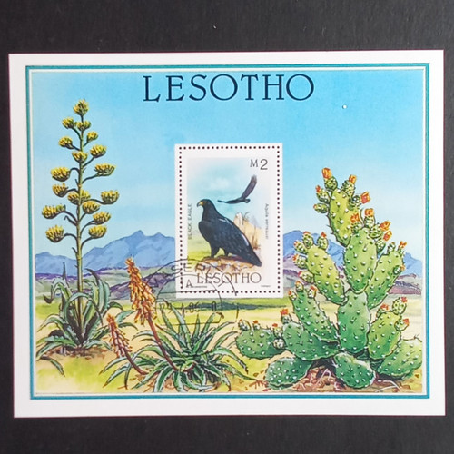 Lesotho - 1986 Fauna and Flora of Lesotho - Miniature Sheet - CTO ...