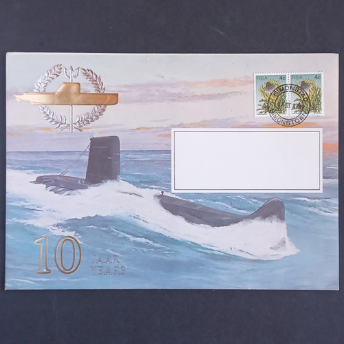 RSA -1979 SA Navy Comm Cover - 10 Years of Daphne Submarine Fleet ...