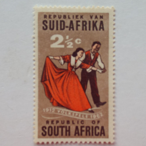 RSA - 1962 50th Anniv of "Volkspele" - Single - UMM | Wizozzy Stamps
