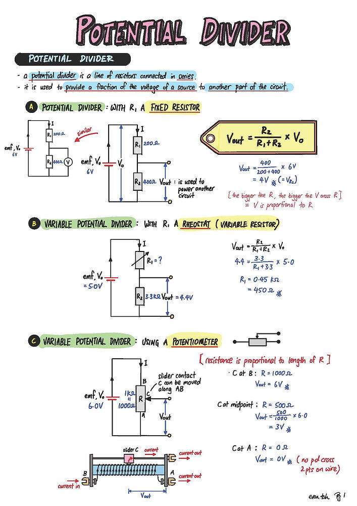 Potential Divider / Potentiometer